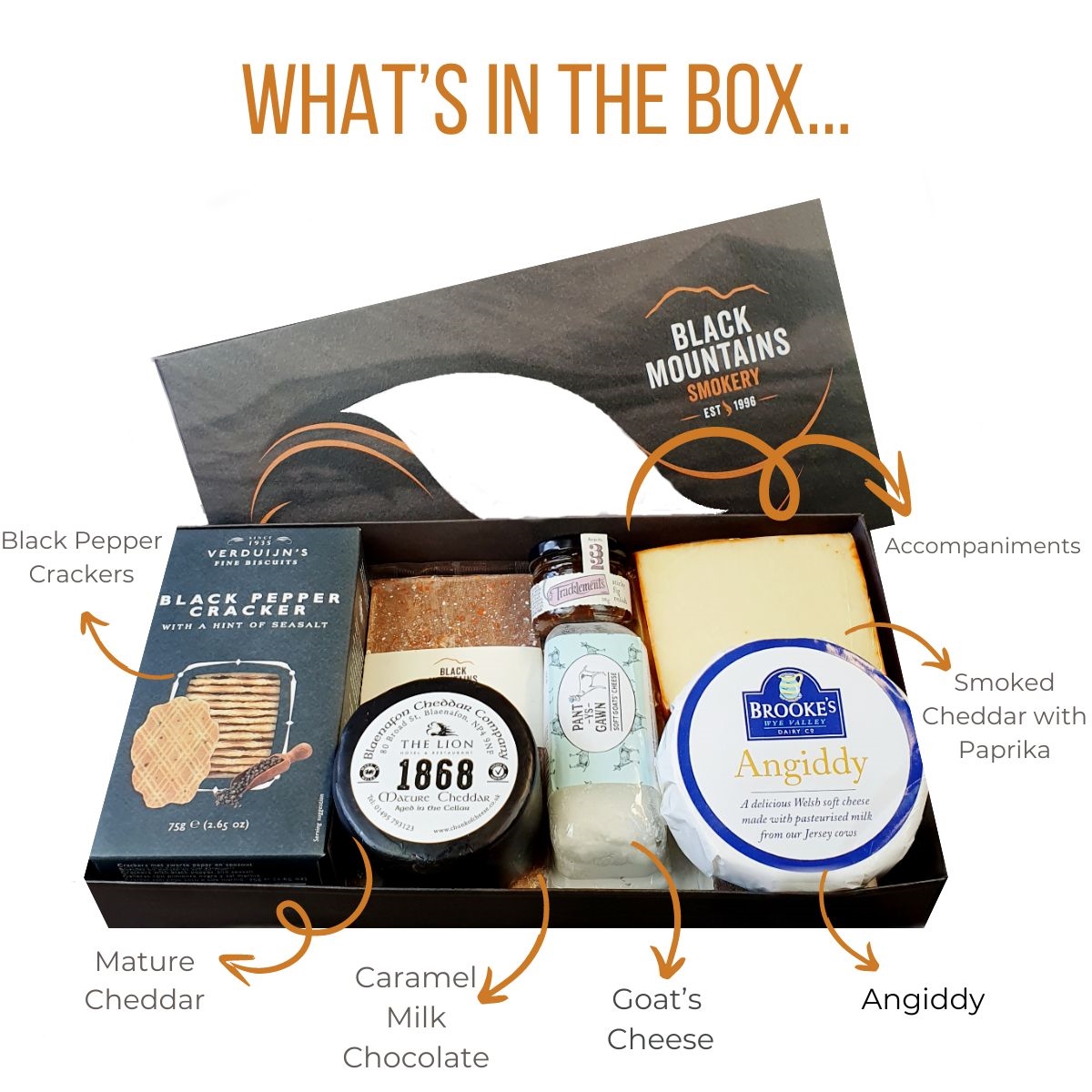 Little Cheese Feast Hamper, Welsh Cheese Gift