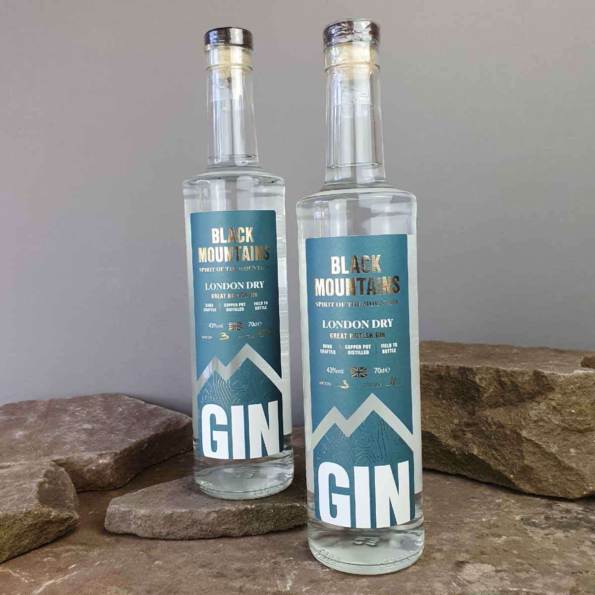 Black Mountain Gin 70cl, Welsh Gin, Wales Food and Drink
